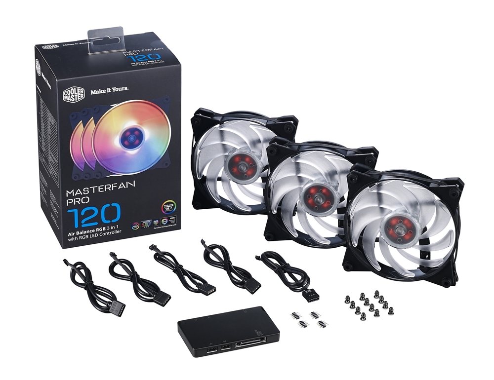 Cooler Master veröffentlicht RGB Lüfter und Controller